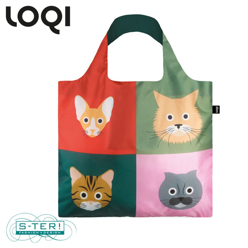 LOQI Bag Stephen Cheetham – Cats – S-ter LOQI Bag Stephen Cheetham – Cats – S-ter