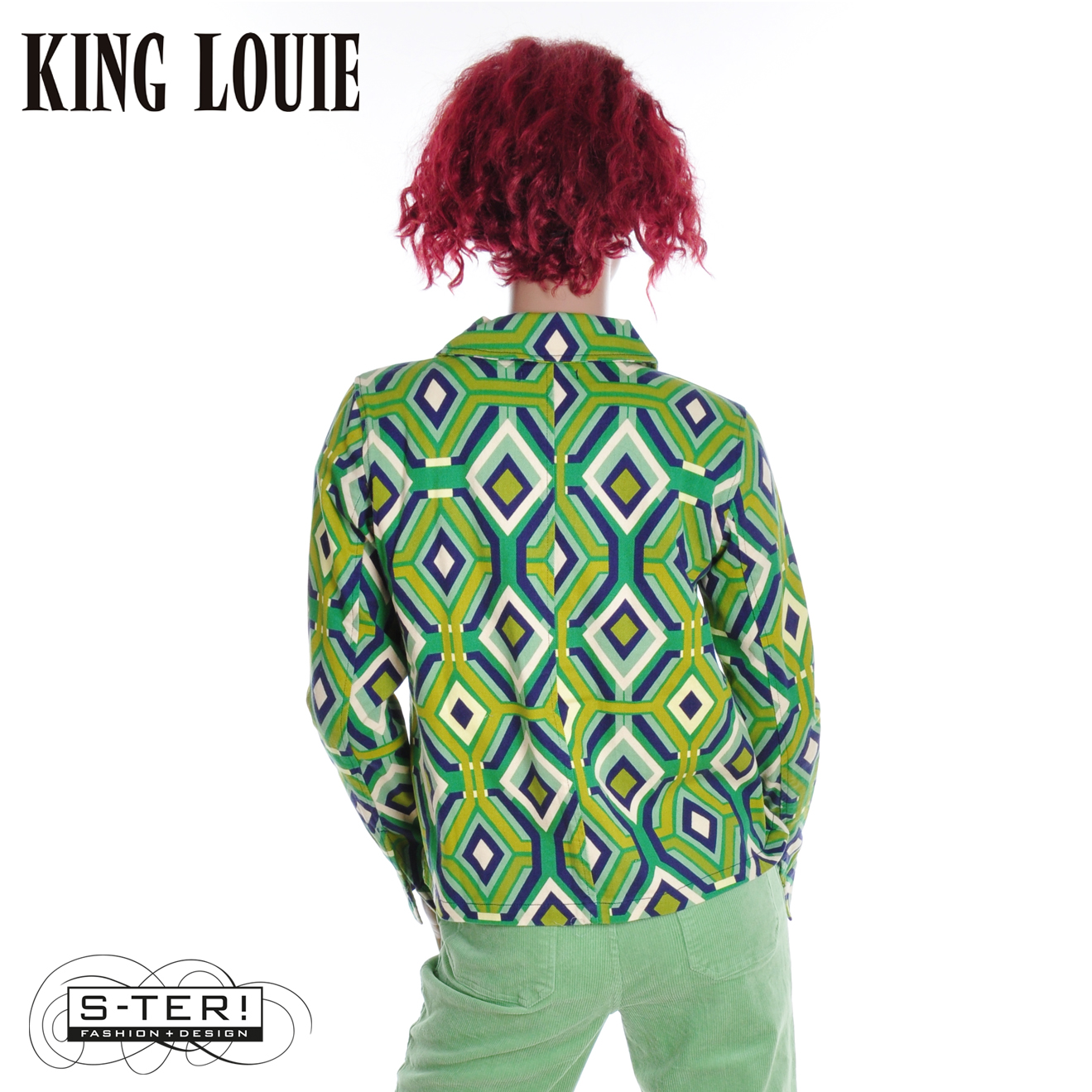Z9.5 King Louie ELLEN JACKET CADIZ 10247 BEACON BLUE – S-ter