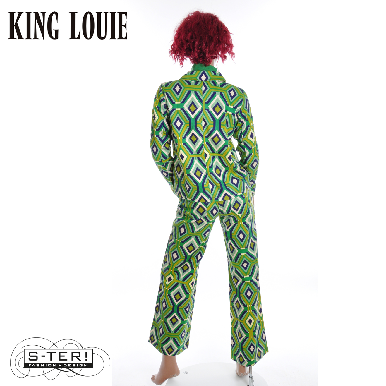 Z9.5 King Louie ELLEN JACKET CADIZ 10247 BEACON BLUE – S-ter